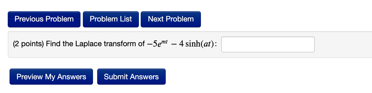 Solved Previous Problem Problem List Next Problem (2 points) | Chegg.com
