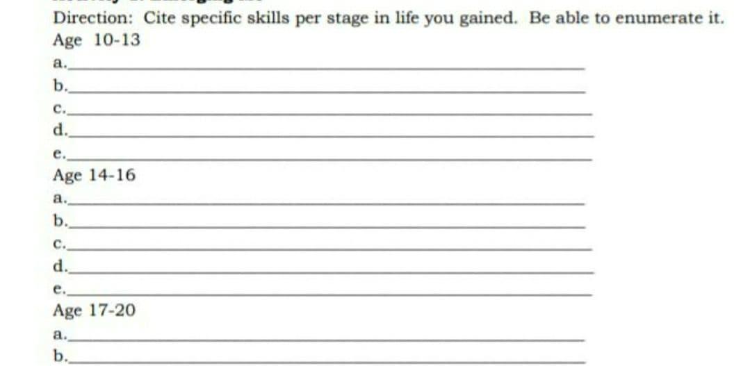Solved 1. How do you think this lesson helped you in your | Chegg.com