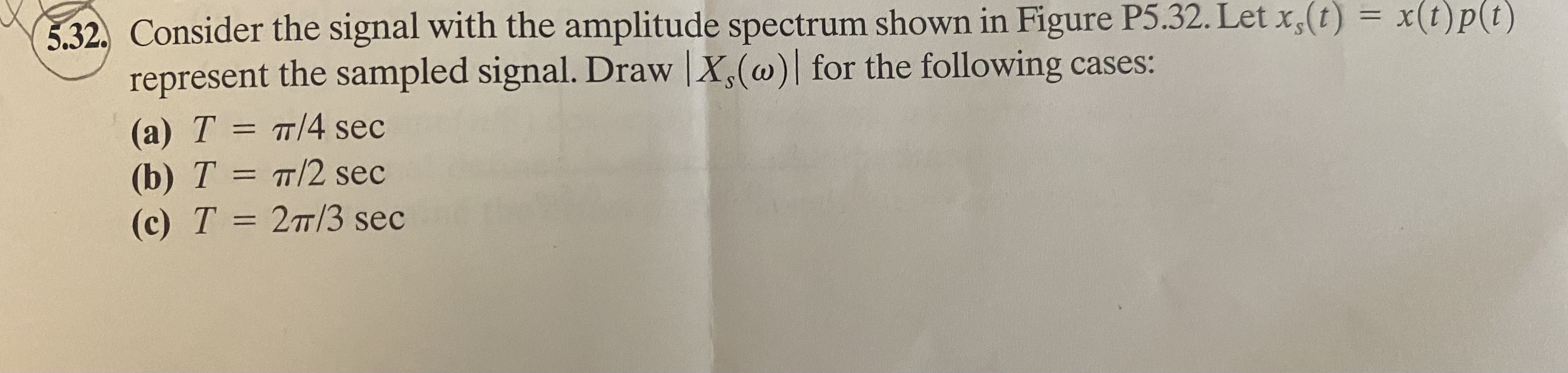 FIGURE P5.31 FIGURE P5.32 5.33. Repeat Problem 5.32, | Chegg.com