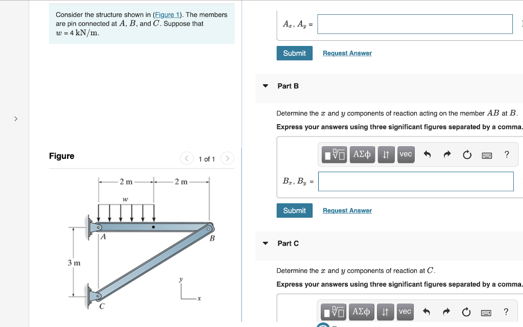 Solved Consider the structure shown in (Figure 1). The | Chegg.com