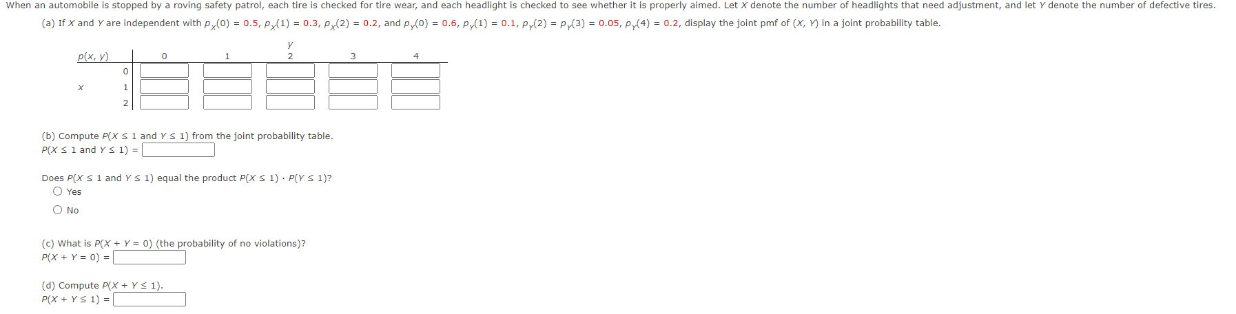 Solved When an automobile is stopped by a roving safety | Chegg.com