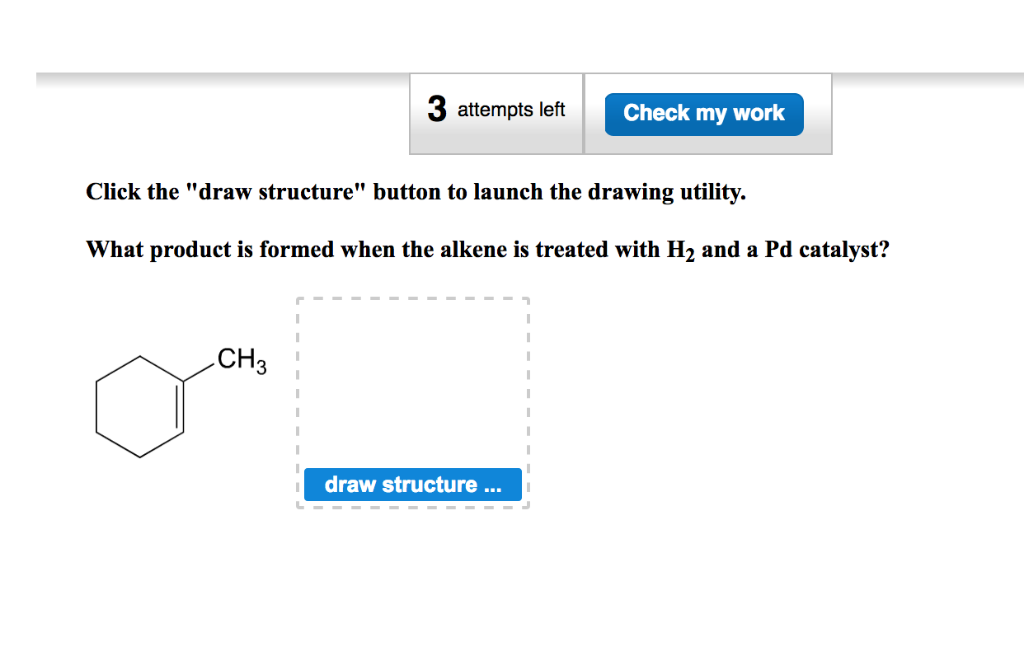 Solved 3 attempts left Check my work Click the "draw | Chegg.com