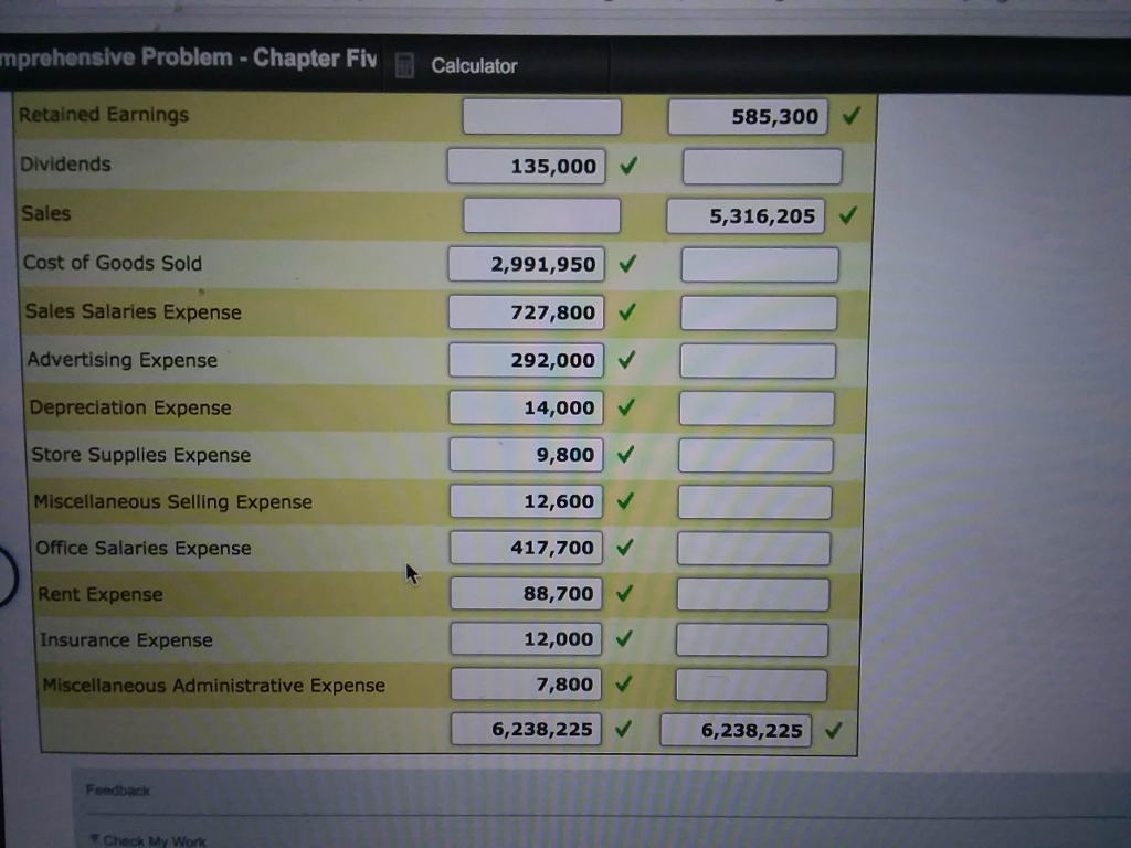 Solved Comprehensive Problem-Chapter FivCalculator | Chegg.com Solved Comprehensive Problem-Chapter FivCalculator | Chegg.com
