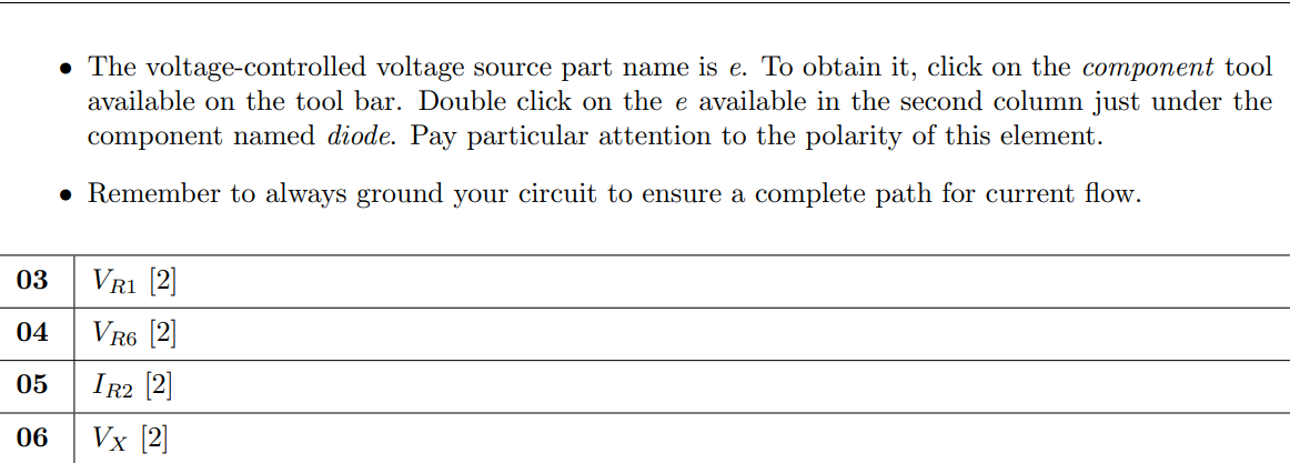 Solved Questions 3 to 6 [8] Draw the circuit schematic of | Chegg.com