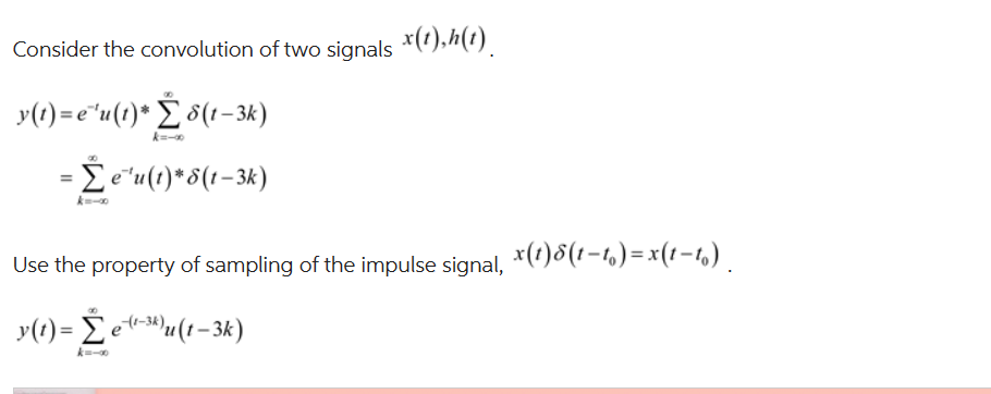 Solved In The Step 2 They Exapand The Summation And Say That