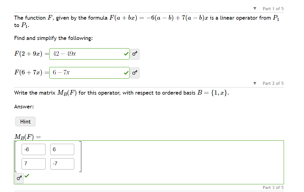 Solved The function F, given by the formula | Chegg.com