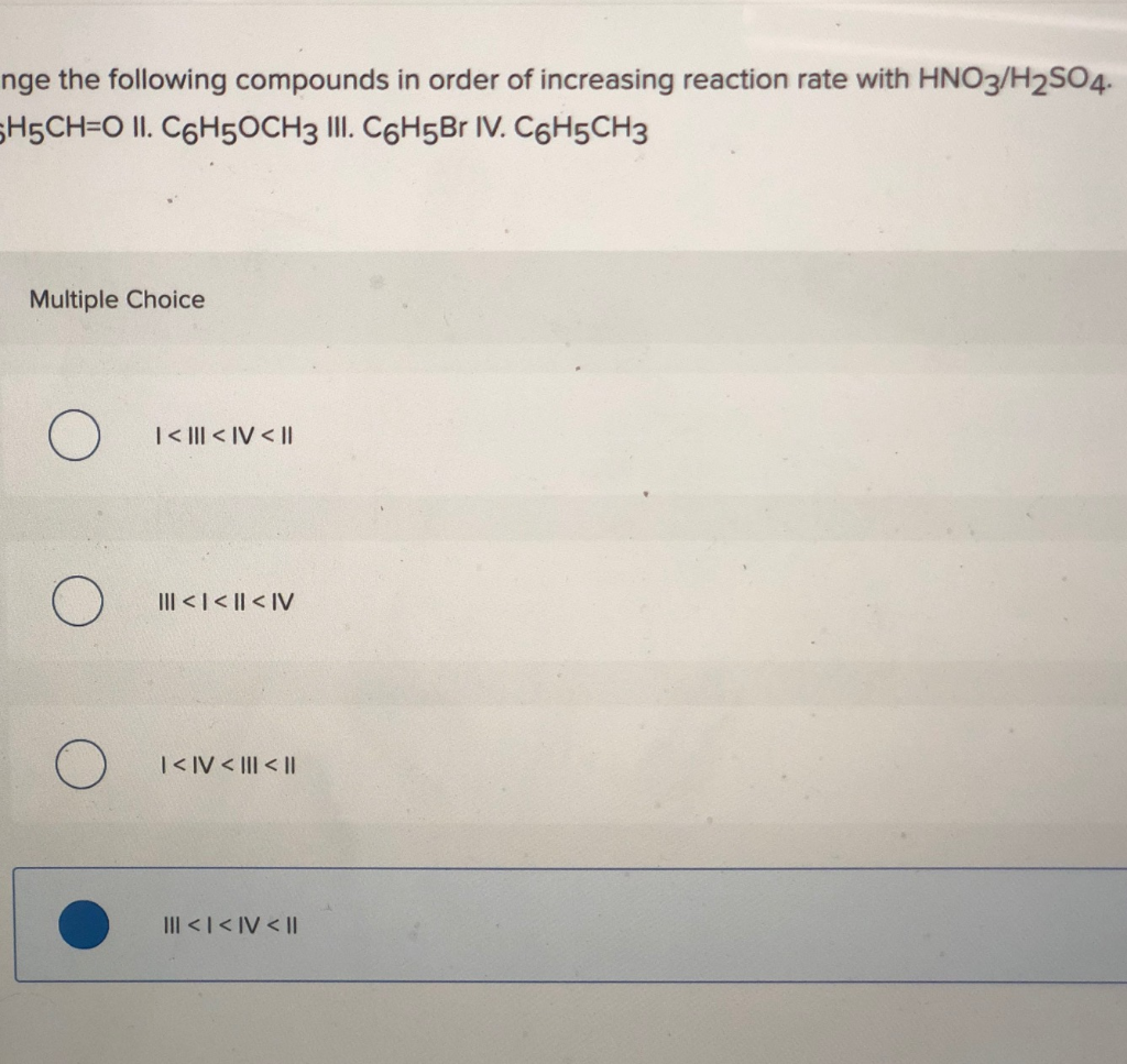 Solved What is the product of the following series of | Chegg.com