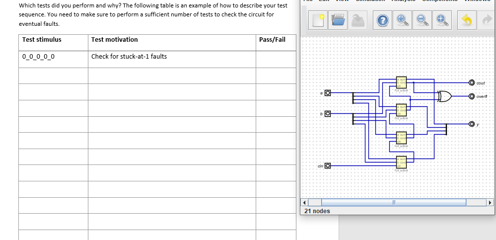 Which tests did you perform and why? The following | Chegg.com