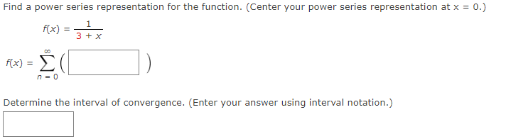 Solved Find a power series representation for the function. | Chegg.com