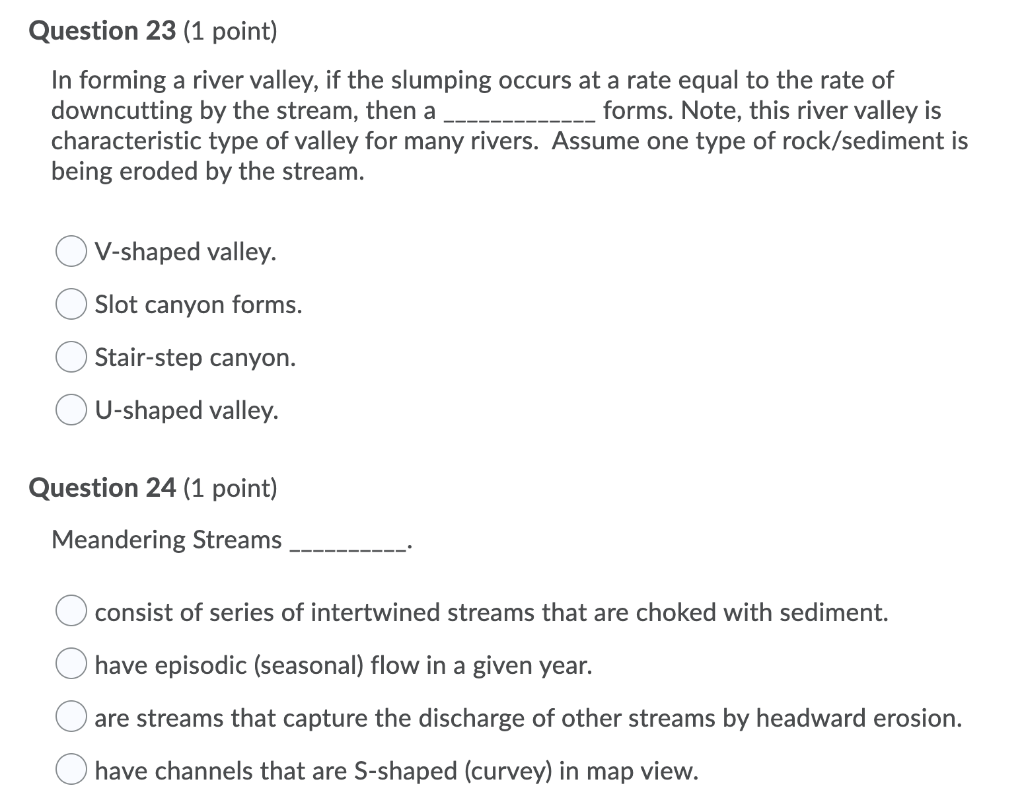 Solved Question 21 (1 point) The C-horizon is where organic | Chegg.com