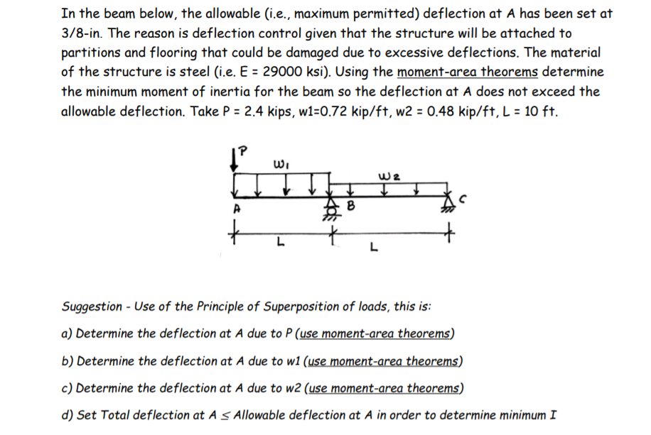 Solved In the beam below, the allowable (i.e., maximum | Chegg.com
