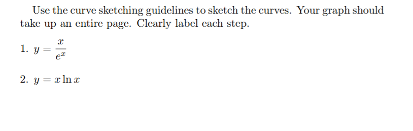 Solved Use the curve sketching guidelines to sketch the | Chegg.com