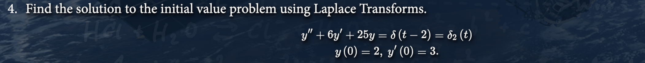 Solved Find the solution to ﻿the initial value problem using | Chegg.com