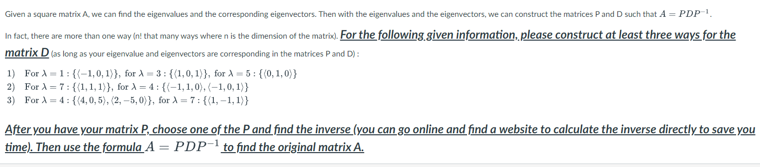 Solved In fact, there are more than one way (n! that many | Chegg.com