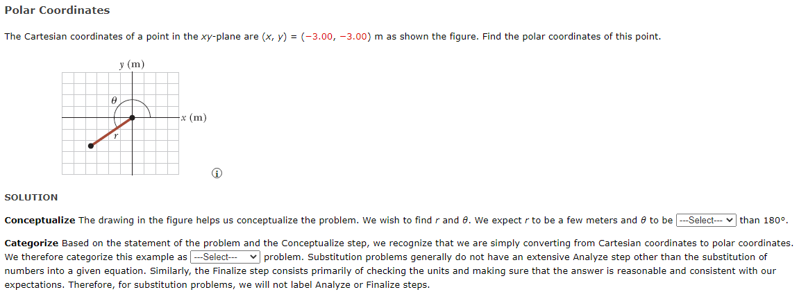 Solved Polar Coordinates The Cartesian coordinates of a | Chegg.com