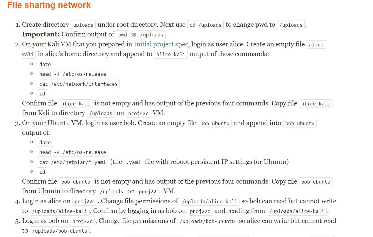 Solved - Setup a CIDR/3o network using both VMs: hostname GW | Chegg.com