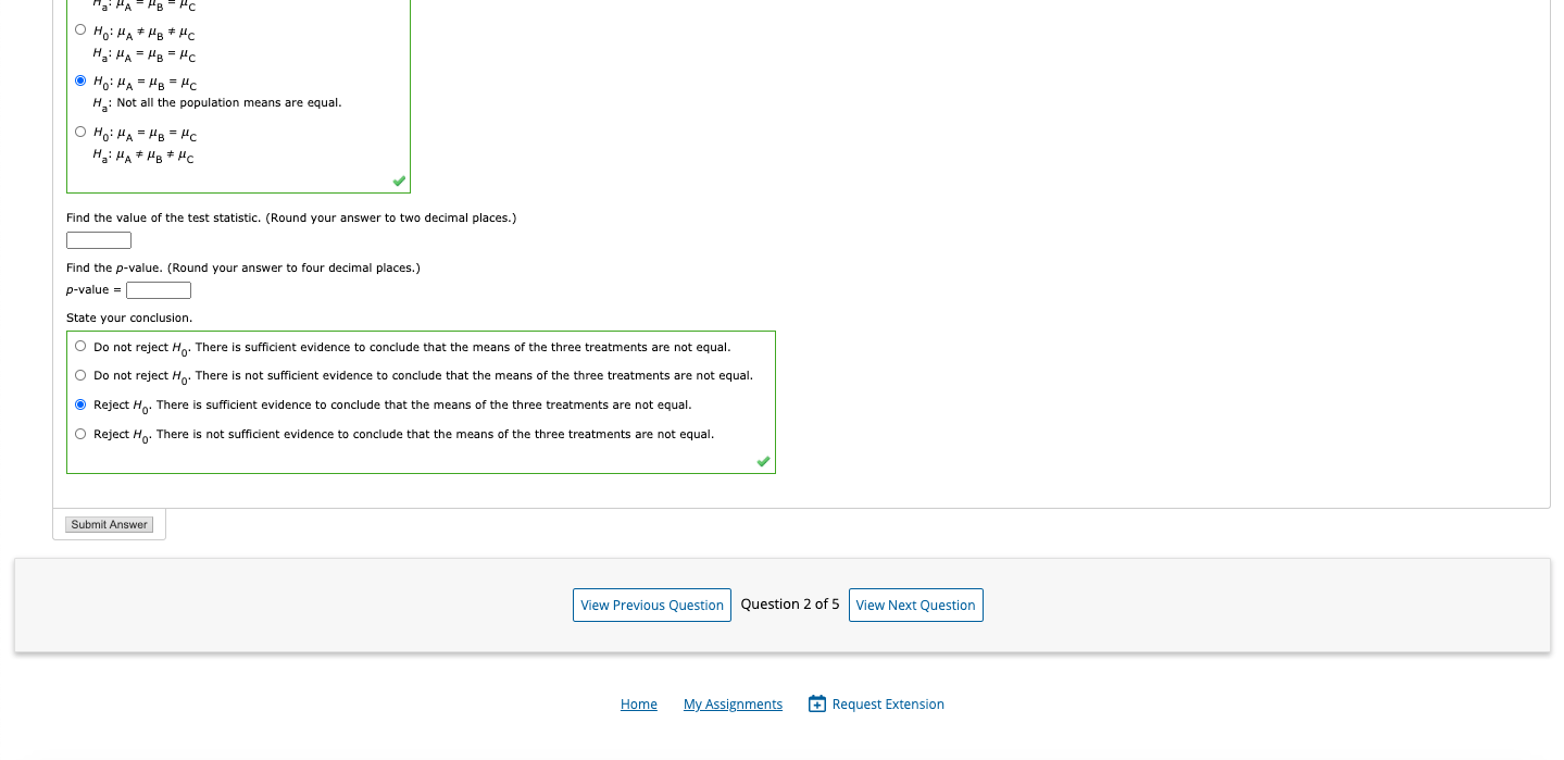 Solved Develop the analysis of variance computations for the | Chegg.com