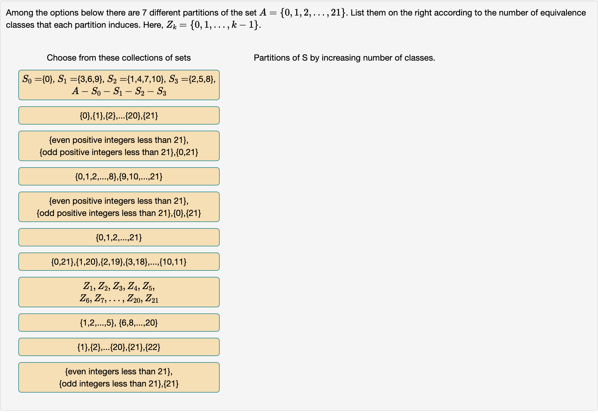 Solved Imong the options below there are 7 different | Chegg.com