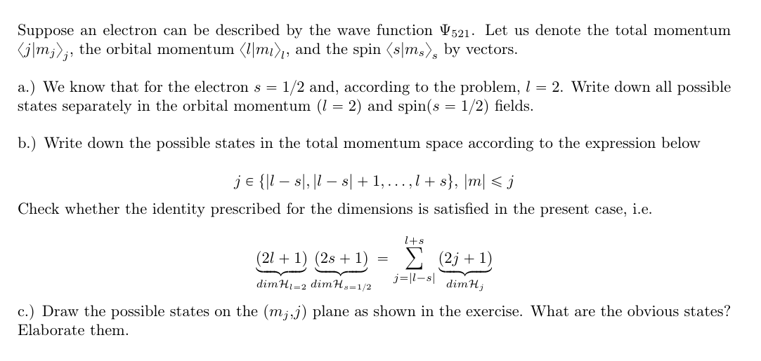 Solved Suppose an electron can be described by the wave | Chegg.com