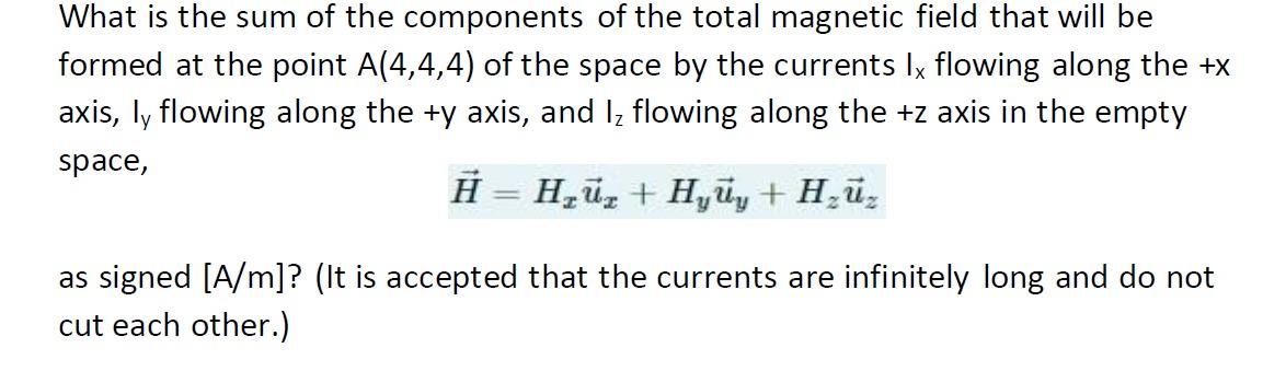 Solved What is the sum of the components of the total | Chegg.com