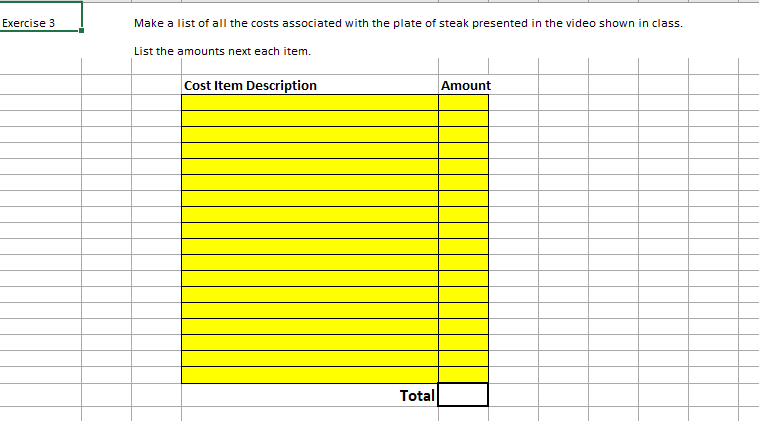 EXERCISE 1 A: Adjust AP prices into EP prices where | Chegg.com