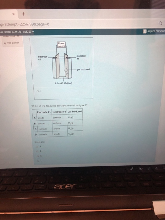 Solved a, Rayeed Morshed p?attempt-22567398page 8 ual School | Chegg.com