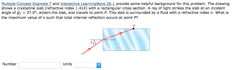 Solved Multiple-Concept Example 7 and Interactive | Chegg.com