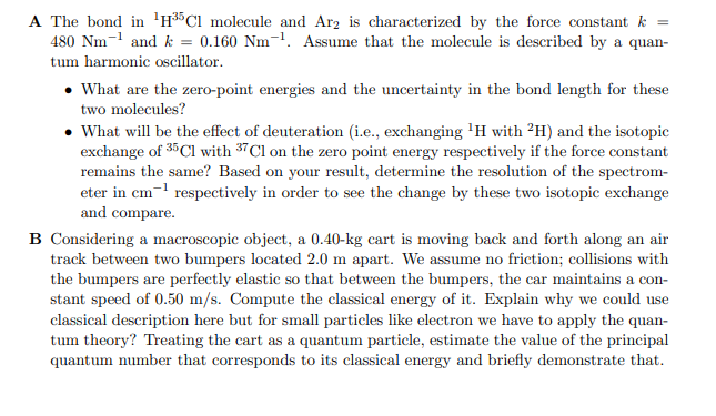 Solved A The bond in 'c1 molecule and Ar2 is characterized | Chegg.com