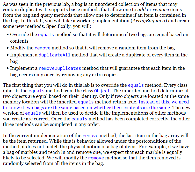 Solved package p1.lab5.comp2000; /** * An interface that | Chegg.com