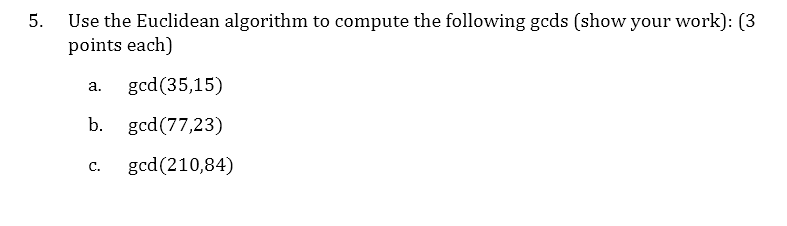 Solved Please post answers and work for the following 8 | Chegg.com