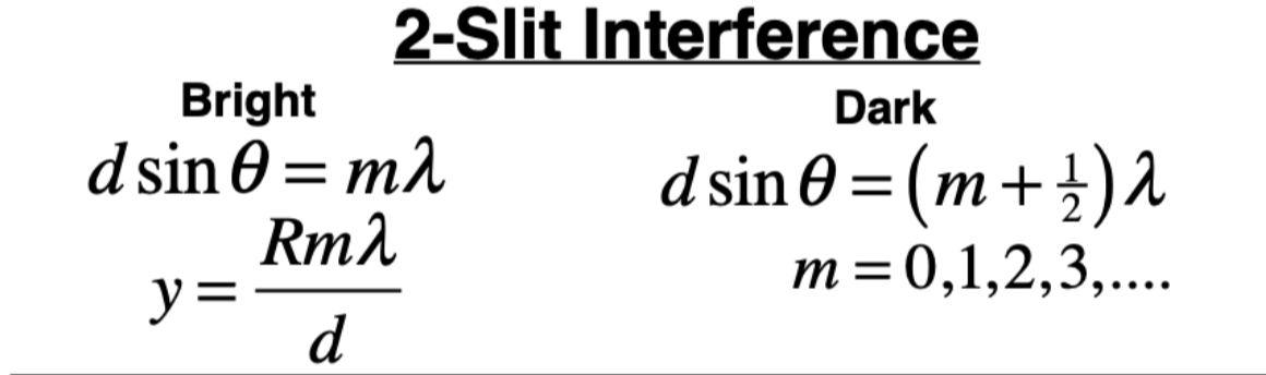 Solved A double-slit experiment is performed with light of | Chegg.com