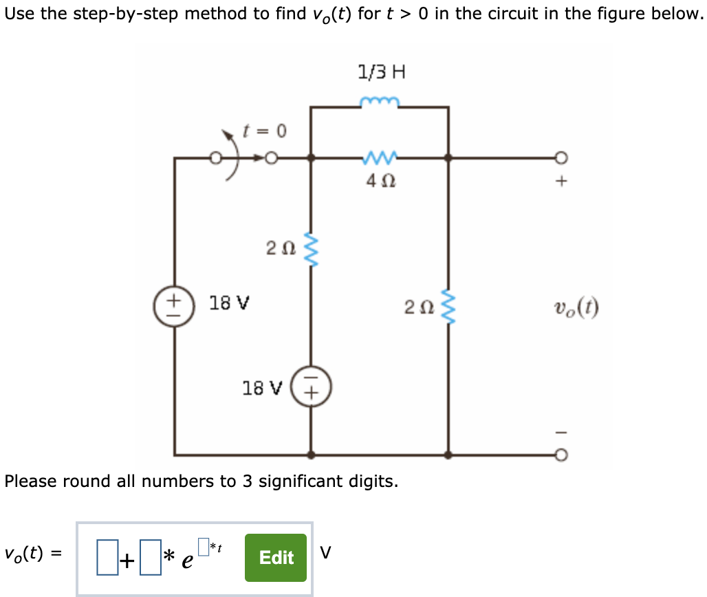 Solved Use the differential equation approach to find i_(t) | Chegg.com