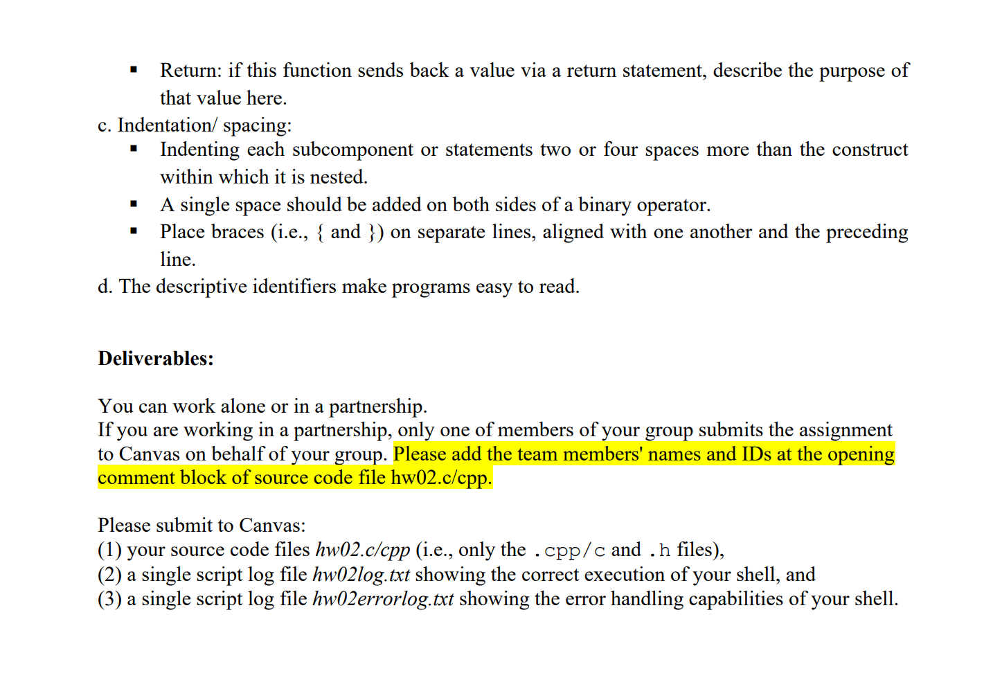 CSE 4600 Toy Shell C coding Using the coding in | Chegg.com