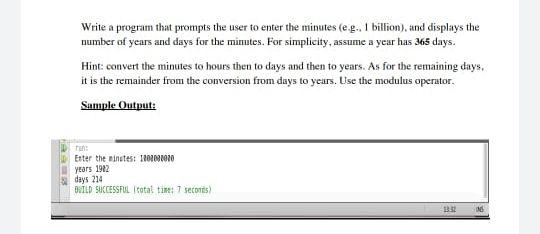 Solved Write a program that prompts the user to enter the | Chegg.com