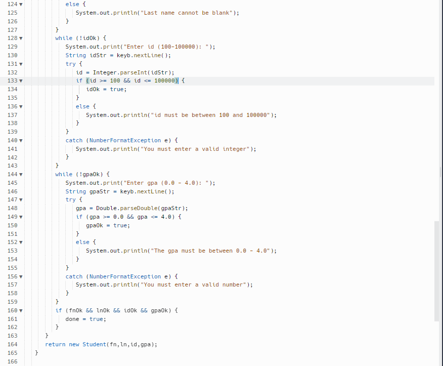 Solved Hi for this program I need help handling certain | Chegg.com