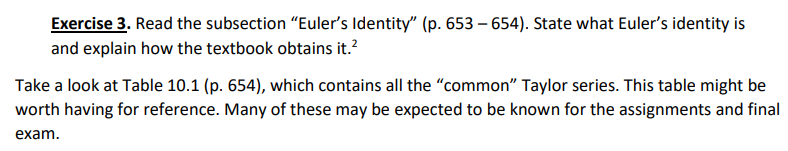 Solved Section 10.10 Reading Assignment: Applications of | Chegg.com
