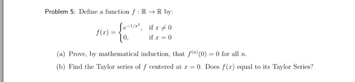 Solved Define a function f: R rightarrow R by: f(x) = | Chegg.com