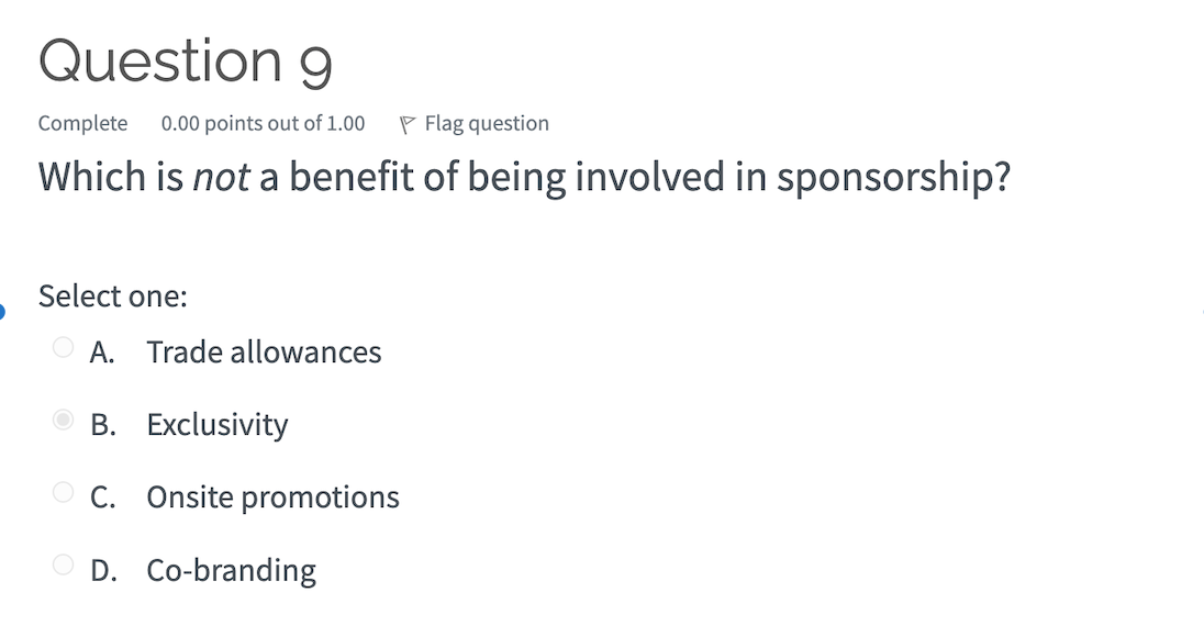 Solved Which is not a benefit of being involved in | Chegg.com