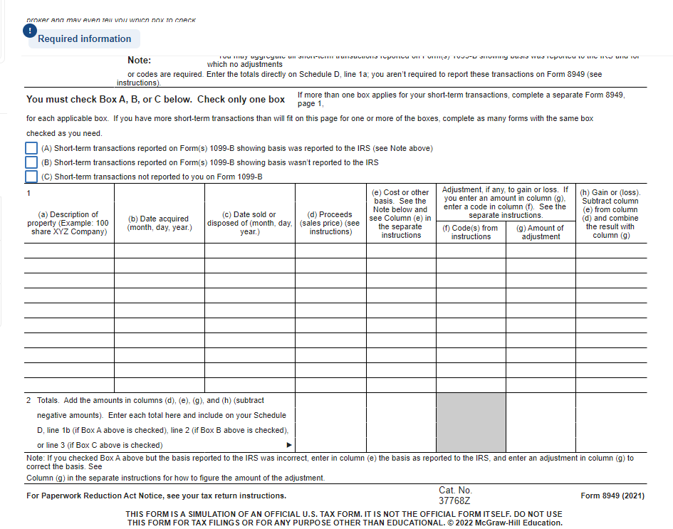 Required information Comprehensive Problem 11-73 (LO | Chegg.com