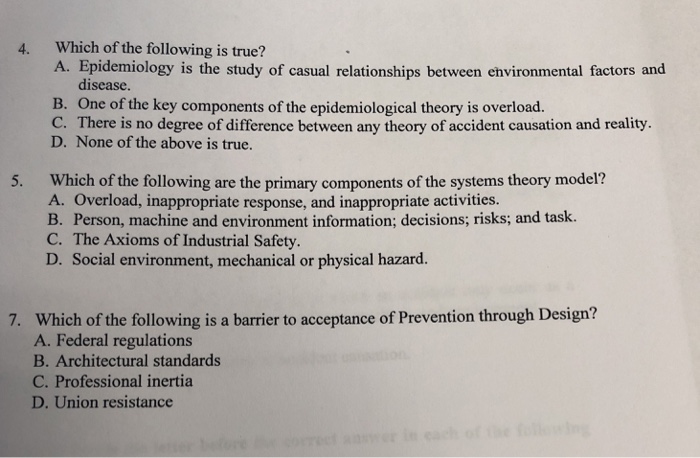 Solved 1. The role reversal ethics test is described as: A. | Chegg.com