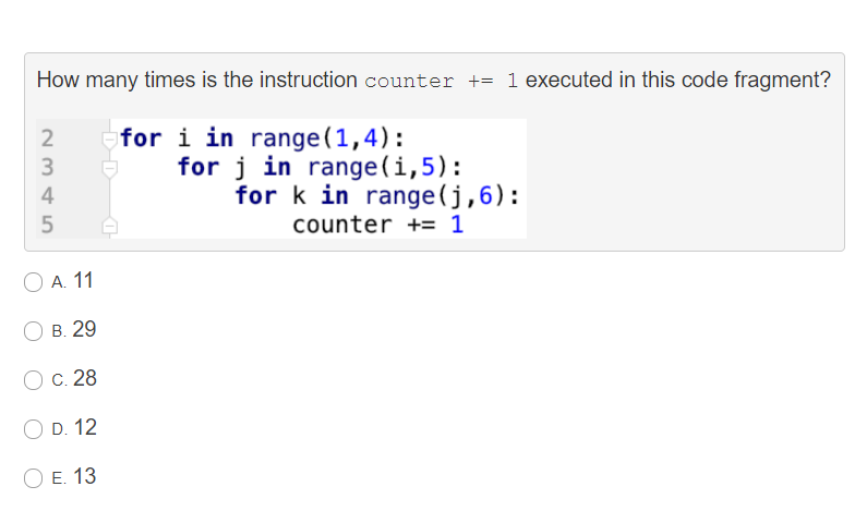 Solved How many times is the instruction counter += 1 | Chegg.com