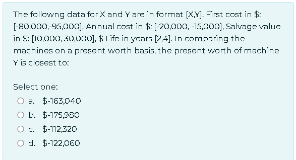 Solved The followng data for X and Y are in format [X,Y]. | Chegg.com
