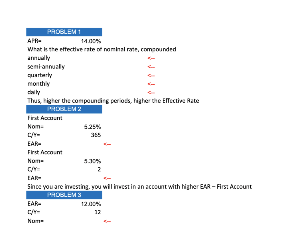 Solved Prepare solutions to the following excel problems and | Chegg.com
