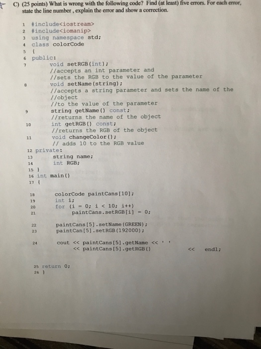 Solved CSC211 Fall 2011 1. What is printed by the following | Chegg.com