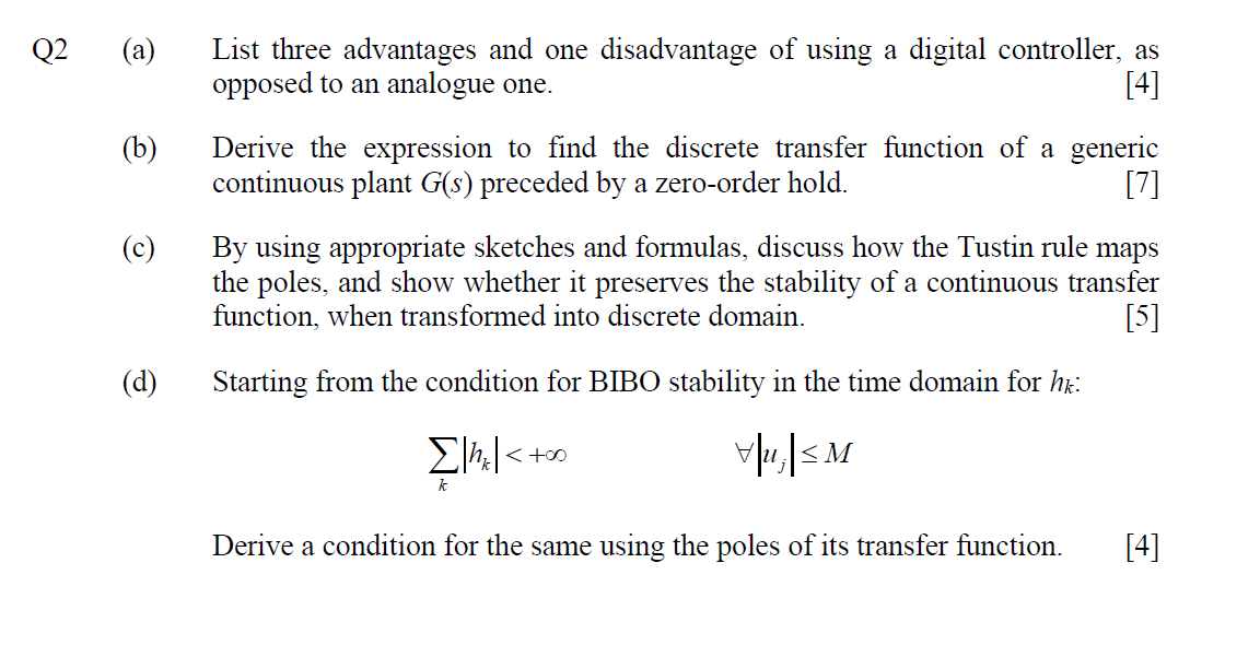 Solved (a) List three advantages and one disadvantage of | Chegg.com