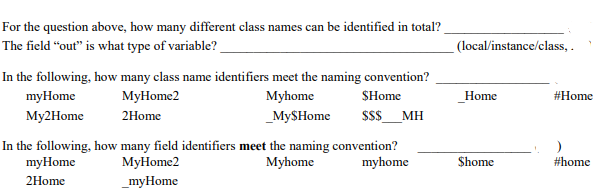 Solved Declare a class variable float pi that has an | Chegg.com