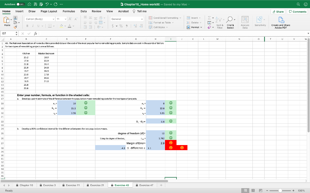 Solved AutoSave OF AAP 2 O ... Chapterio_Home workE - Saved | Chegg.com