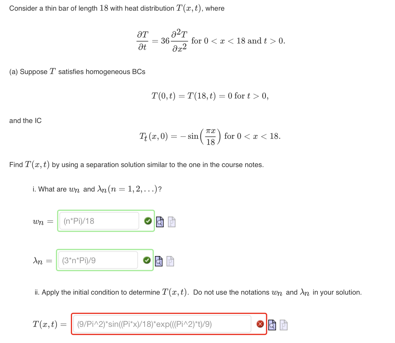 Solved Consider the steady temperature T(x,y) in a | Chegg.com