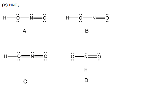 Lewis Structure Of Hno2