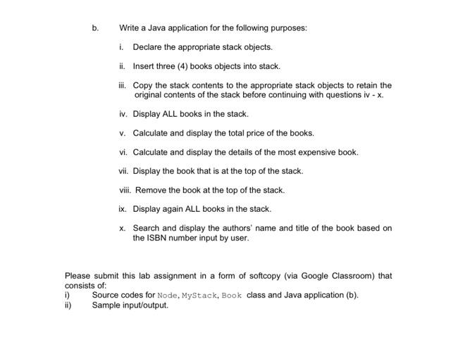 Solved 1. Define a class named Node with the appropriate | Chegg.com